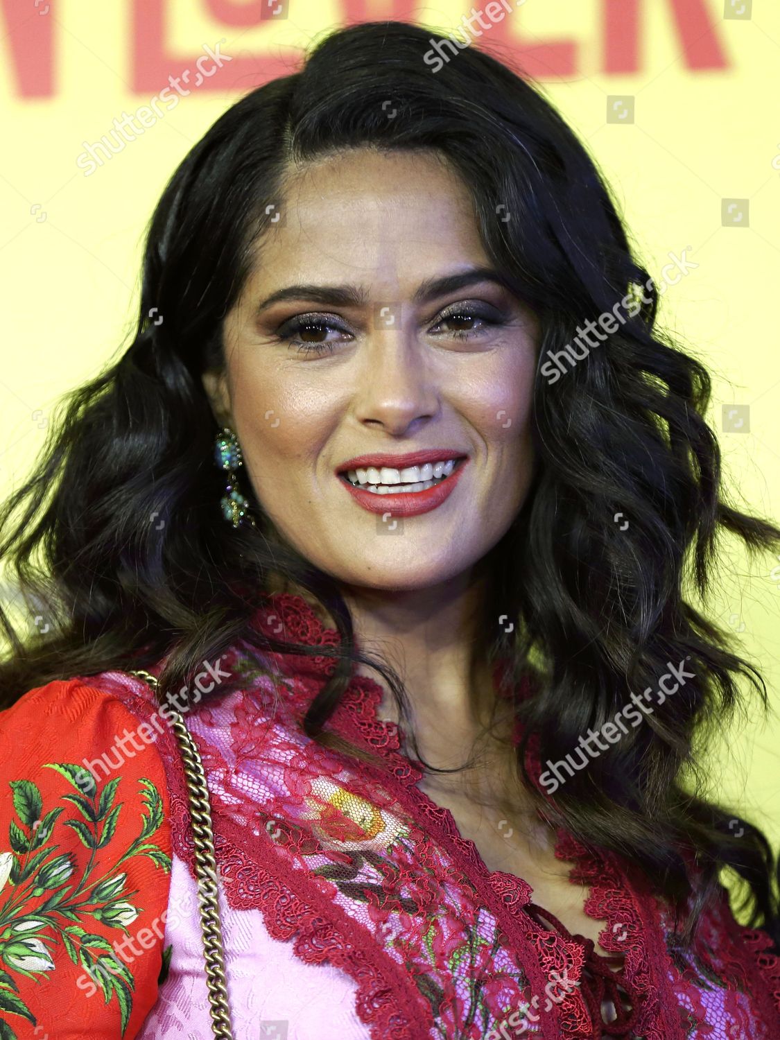 Mexican Actress Salma Hayek Attends Presentation Editorial Stock Photo ...