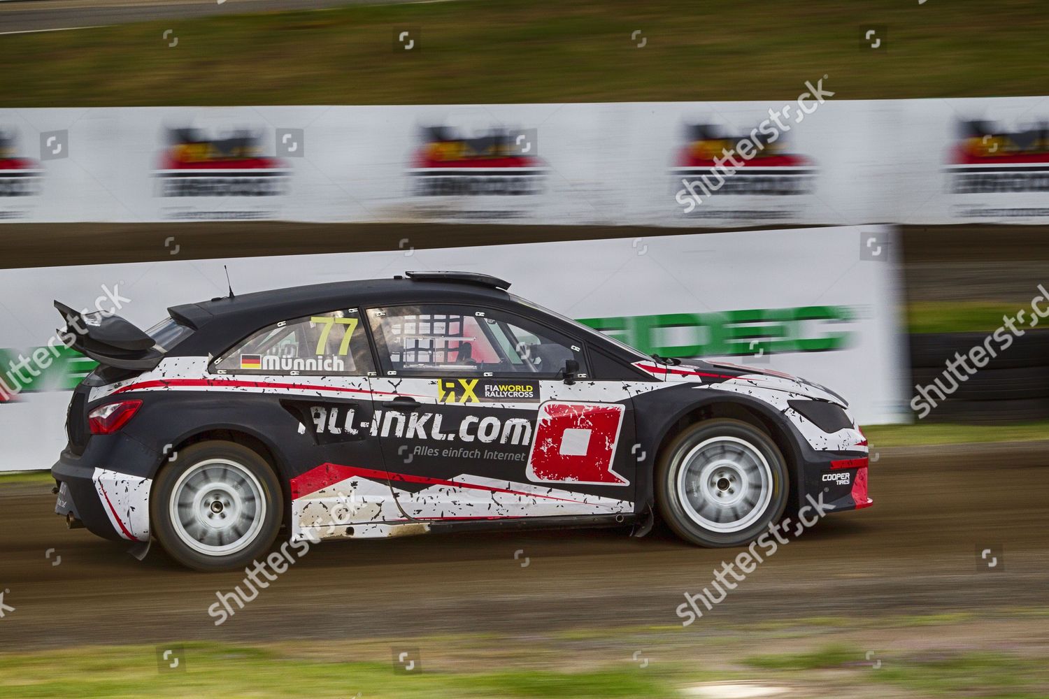 Rene Muennich Allinkl Muennich Motorsport Navigates Editorial Stock ...