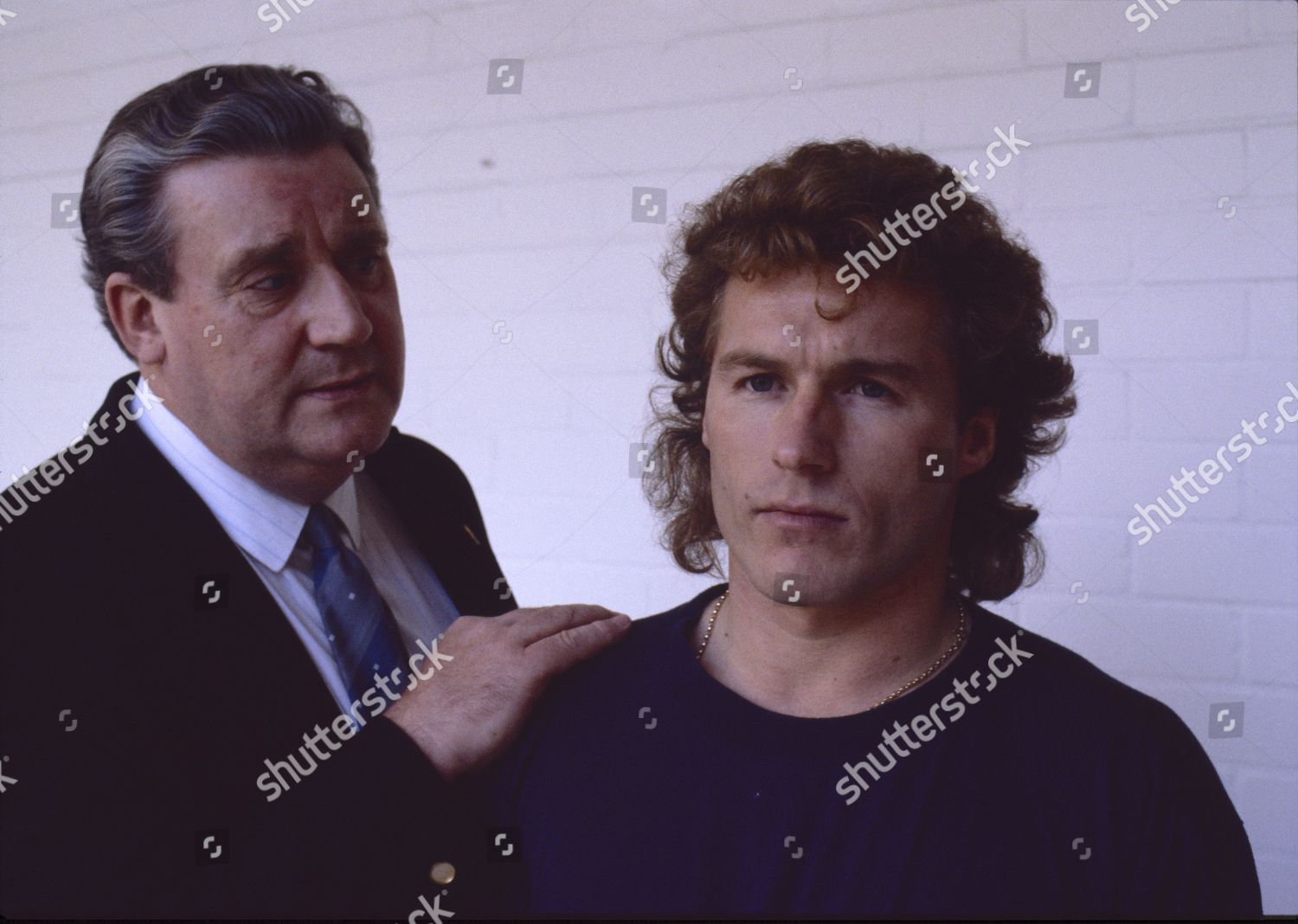 Bryan Mosley Alf Roberts Christopher Quinten Editorial Stock Photo ...