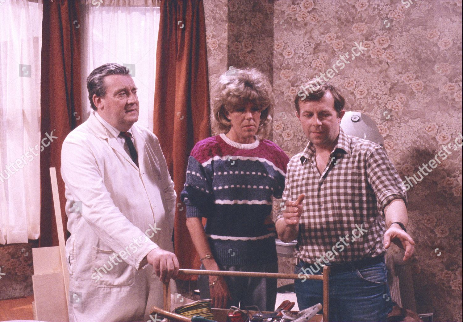 Bryan Mosley Alf Roberts Sue Nicholls Editorial Stock Photo - Stock ...