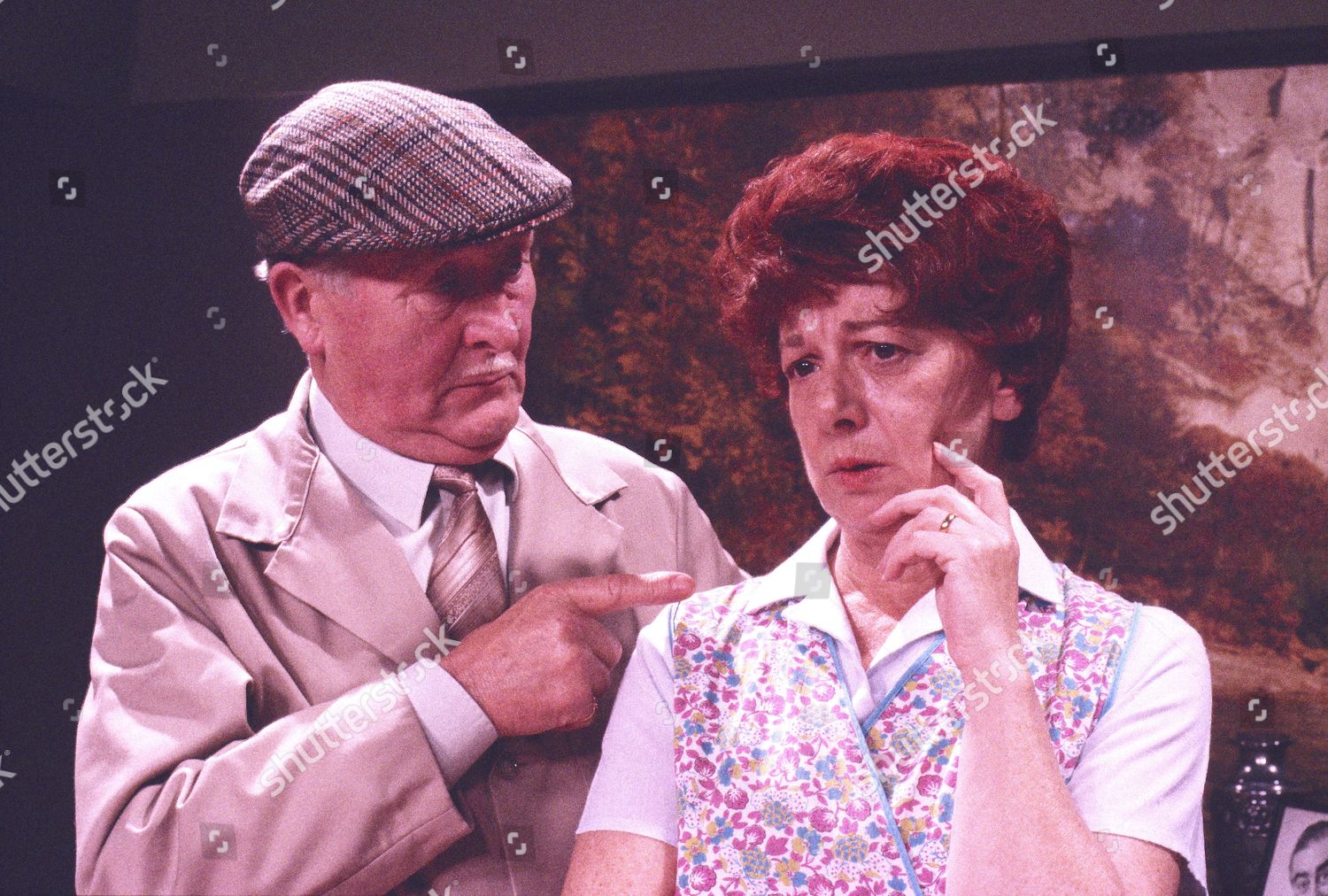 Bill Waddington Percy Sugden Jean Alexander Editorial Stock Photo ...