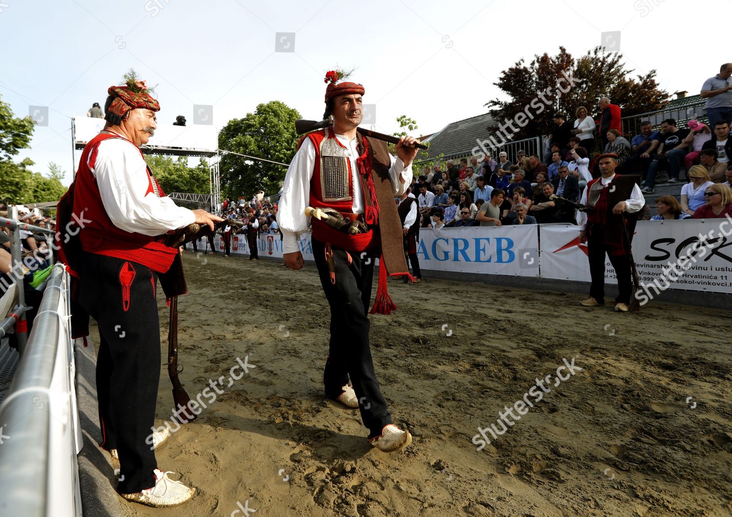 Sinjska Alka Knights During Sinjs Alkars Editorial Stock Photo - Stock ...