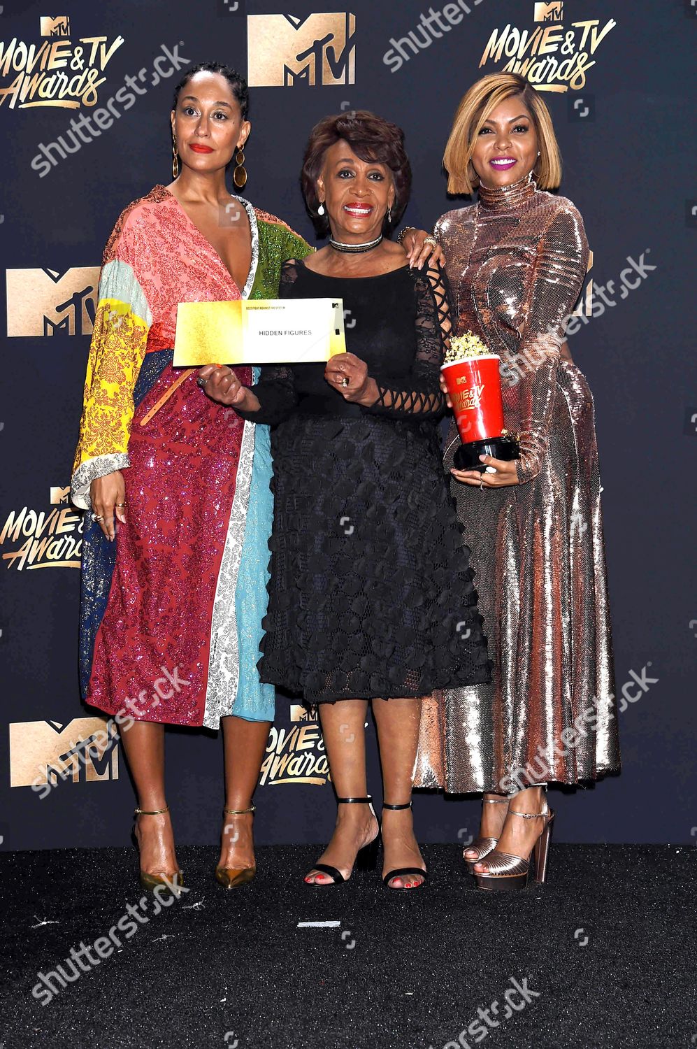 Tracee Ellis Ross Maxine Waters Taraji Editorial Stock Photo - Stock ...