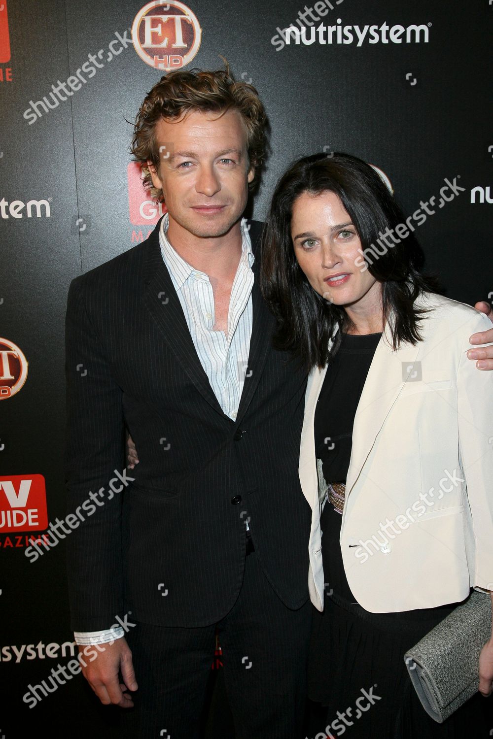 Simon Baker Robin Tunney Editorial Stock Photo - Stock Image | Shutterstock