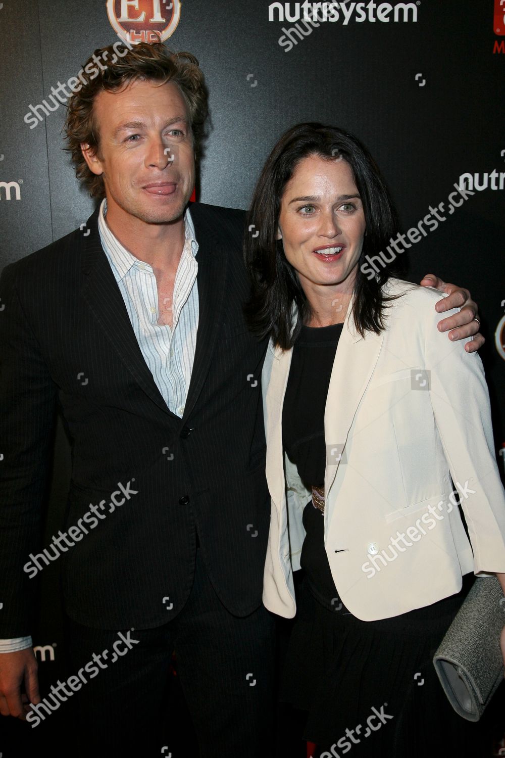 Simon Baker Robin Tunney Editorial Stock Photo - Stock Image | Shutterstock