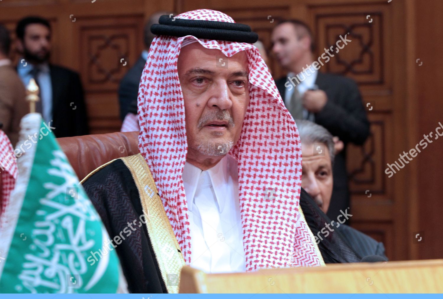 Saudi Arabian Foreign Minister Prince Saud Editorial Stock Photo ...