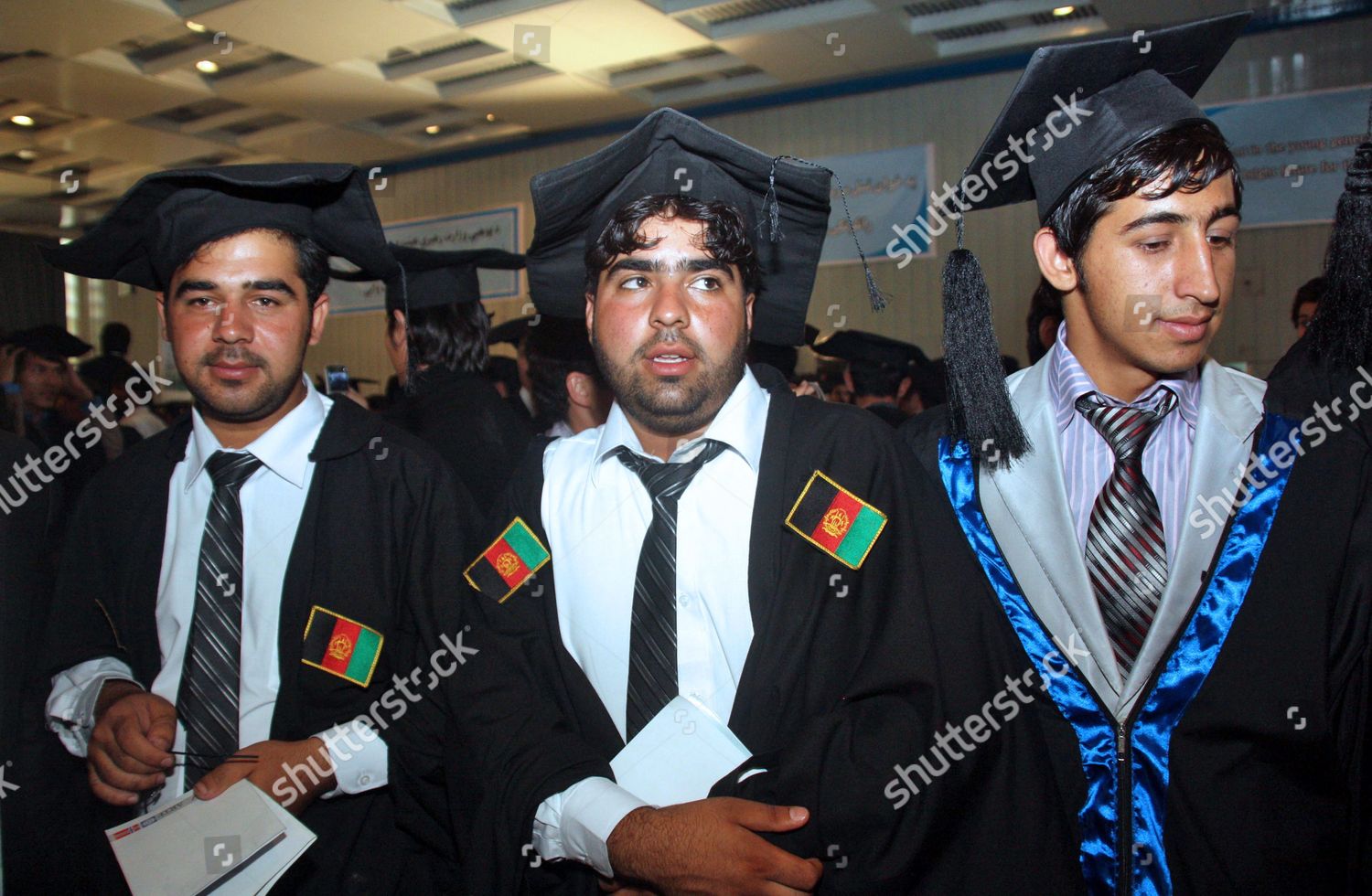 Afghan Graduates Participate Their Graduation Ceremony Editorial Stock ...