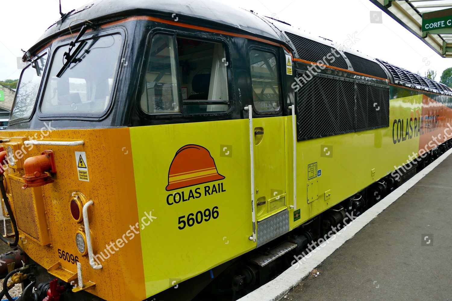 Visiting Diesel Engine Colas Rail 56096 Editorial Stock Photo - Stock ...