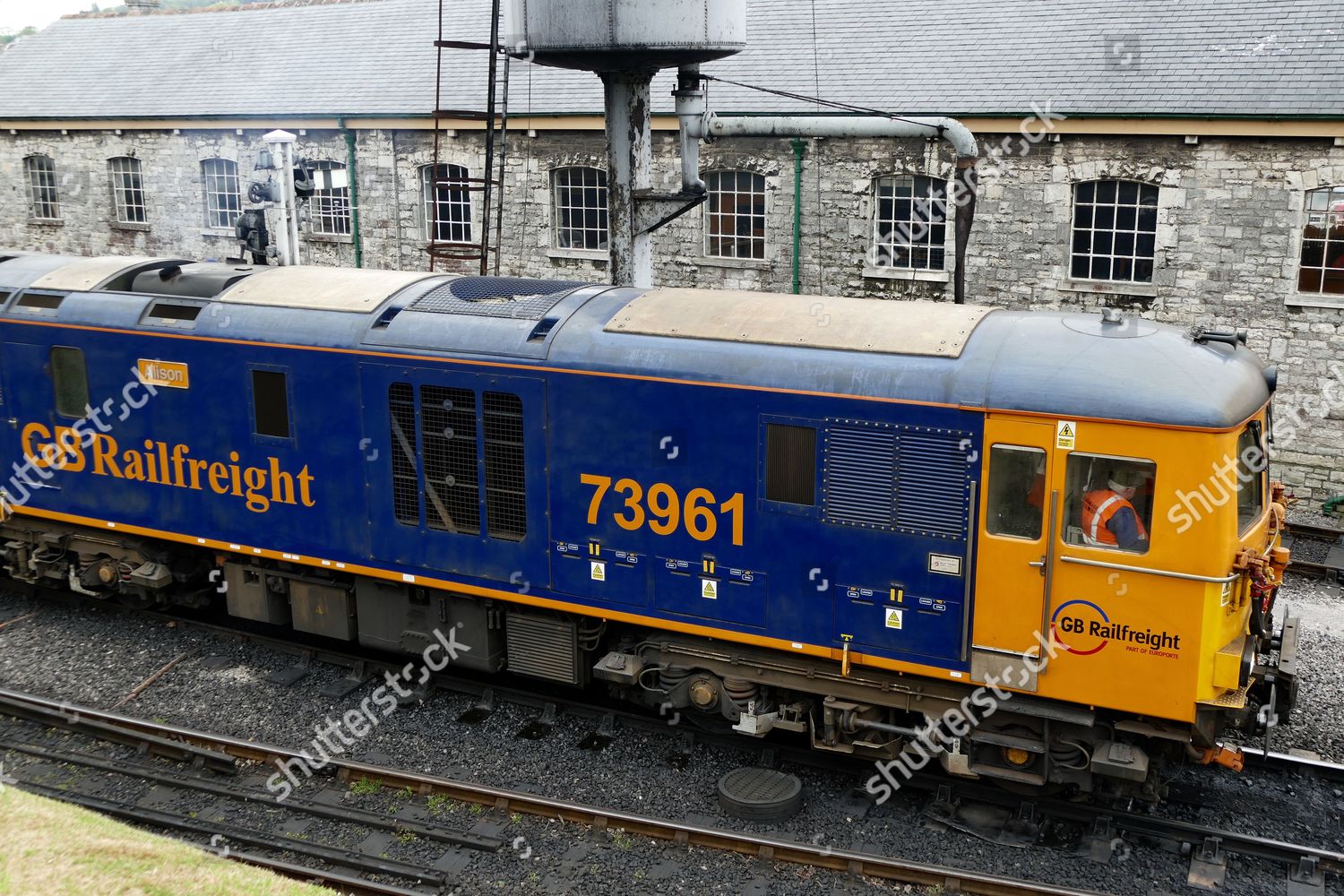 Visiting Diesel Engine Class 739 Number Editorial Stock Photo - Stock ...