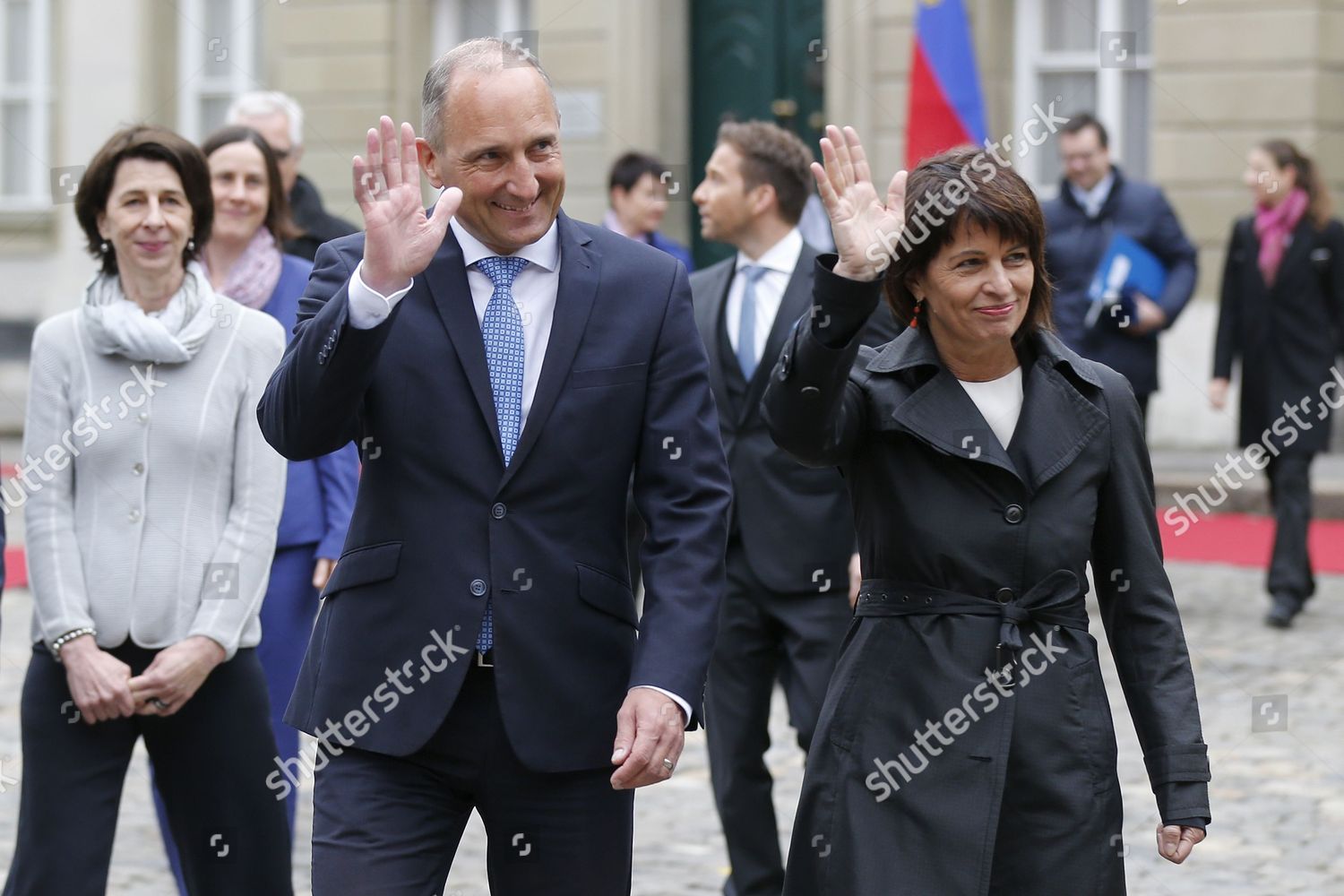 Adrian Hasler Doris Leuthard Editorial Stock Photo - Stock Image ...