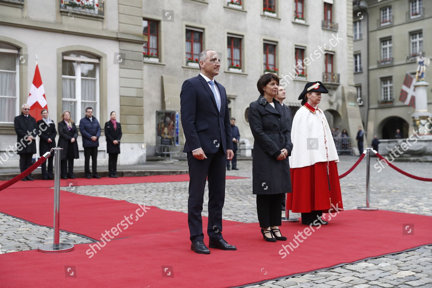 Adrian Hasler Doris Leuthard Editorial Stock Photo - Stock Image ...