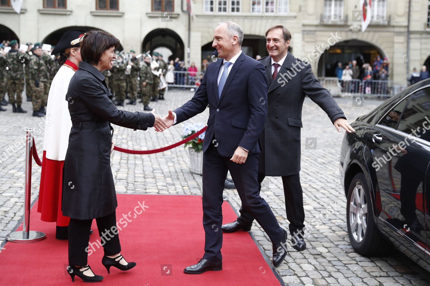 Adrian Hasler Doris Leuthard Editorial Stock Photo - Stock Image ...