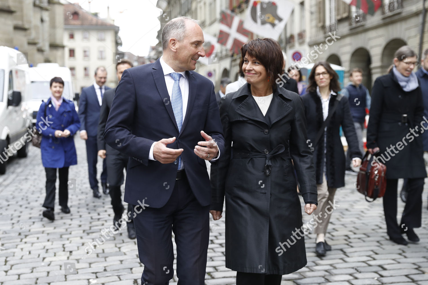 Adrian Hasler Doris Leuthard Editorial Stock Photo - Stock Image ...