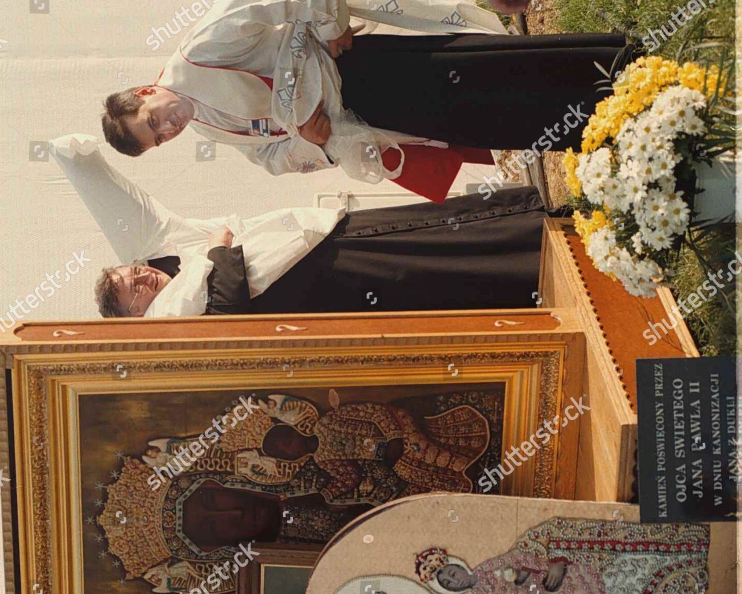 Local Priests Get Ready Behind Some Editorial Stock Photo - Stock Image ...
