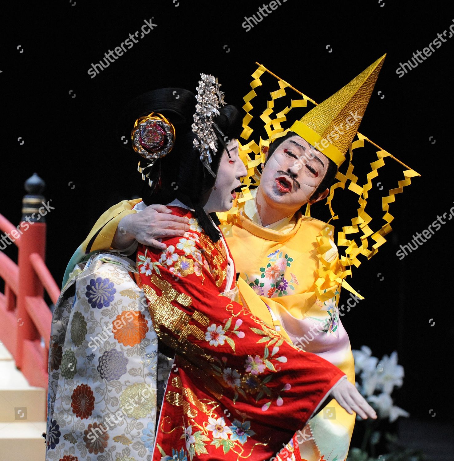 Nakamura Tokizo V Olivia Onoe Kikugoro Editorial Stock Photo - Stock ...