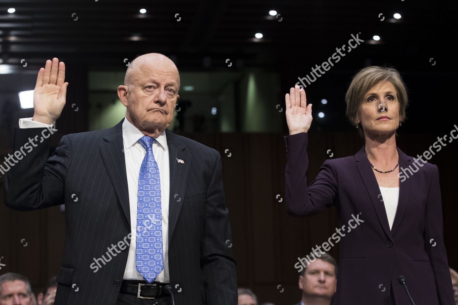 Sally Yates James Clapper Editorial Stock Photo - Stock Image ...