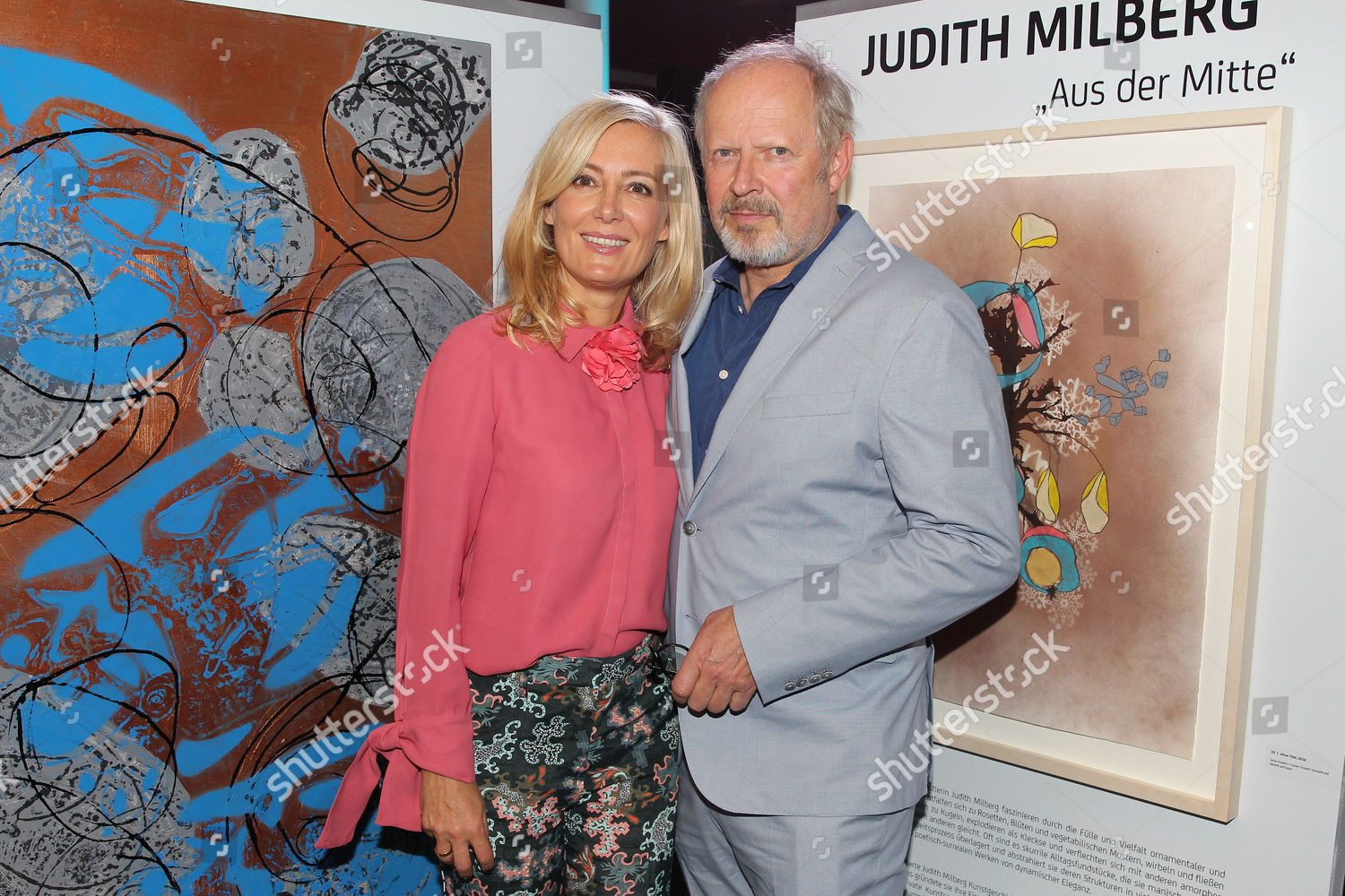 Axel Milberg Mit Judith Milberg Editorial Stock Photo - Stock Image ...