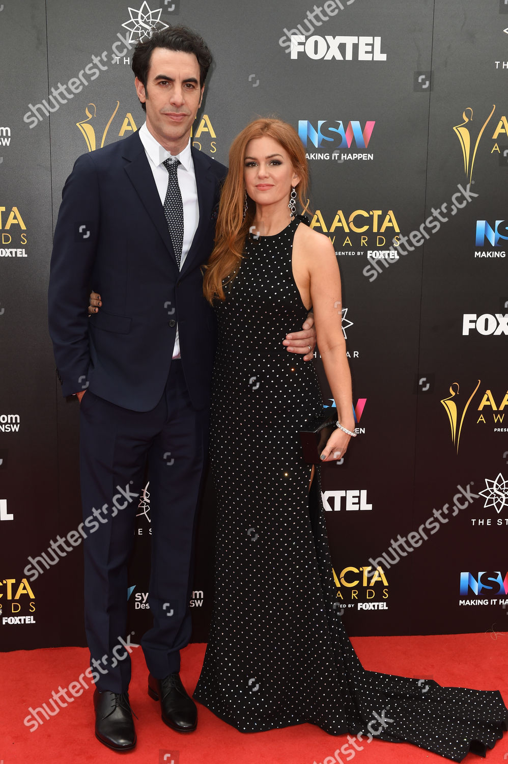 Australian Actor Isla Fisher R Her Editorial Stock Photo - Stock Image ...