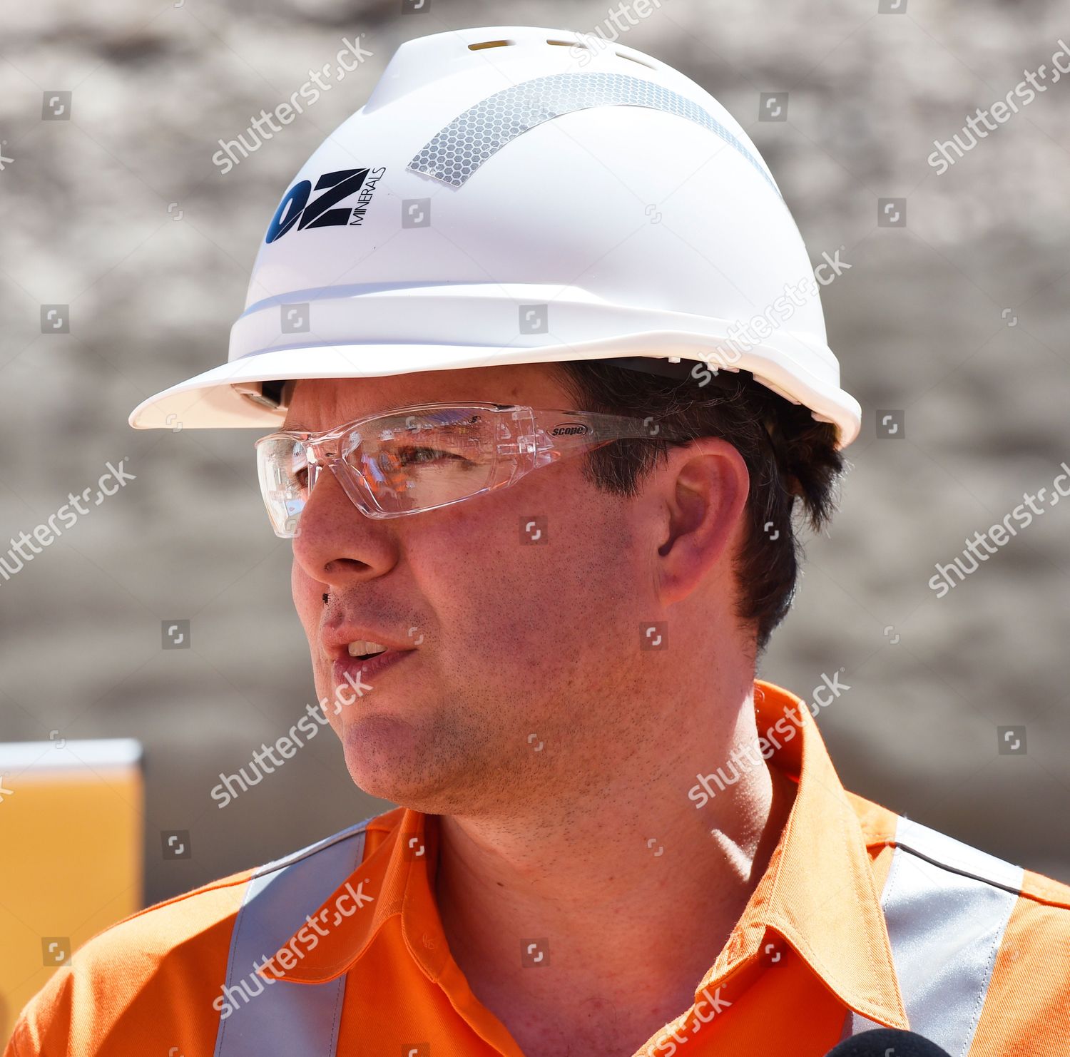 Oz Minerals Ceo Andrew Cole Speaks Editorial Stock Photo - Stock Image ...