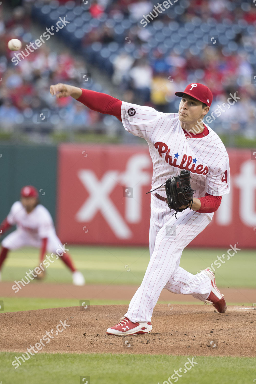 Philadelphia Phillies Starting Pitcher Jerad Eickhoff Editorial Stock Photo - Stock Image ...