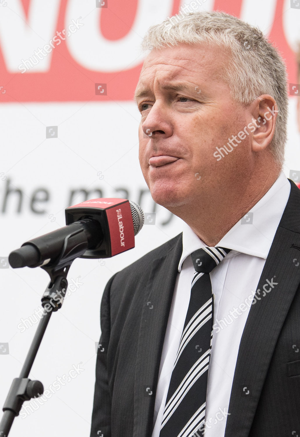 Labour Mp Ian Lavery Unveils Labours Editorial Stock Photo - Stock ...