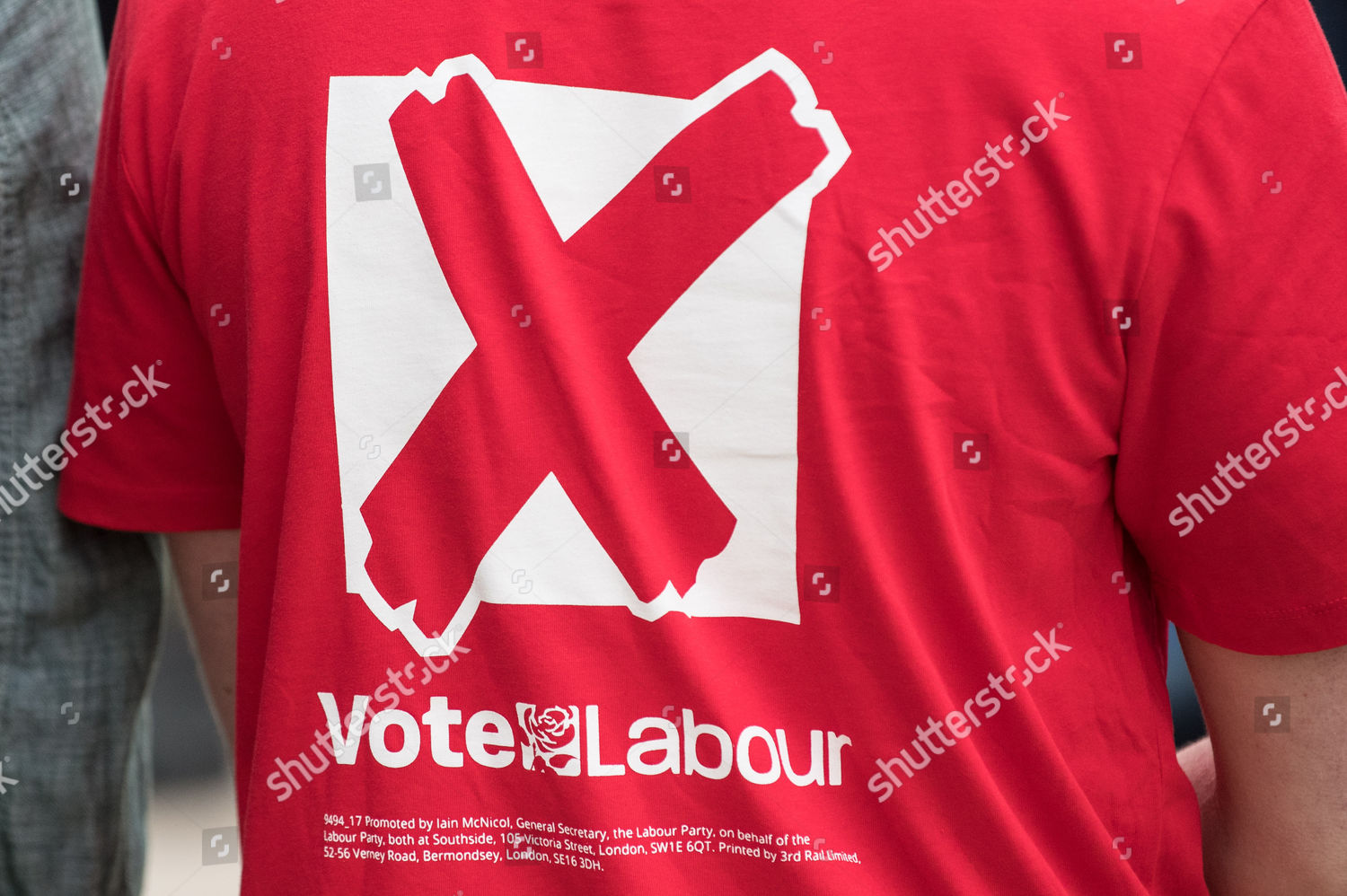 Labour Party Supporter Photocall Unveil New Editorial Stock Photo ...