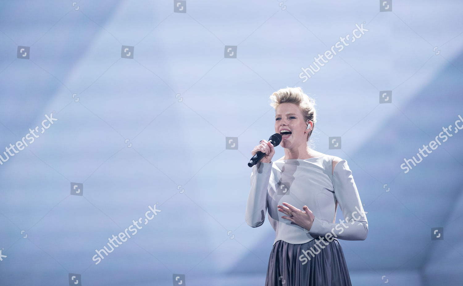 Isabella Lueen Germany Performs Her Song Editorial Stock Photo - Stock ...