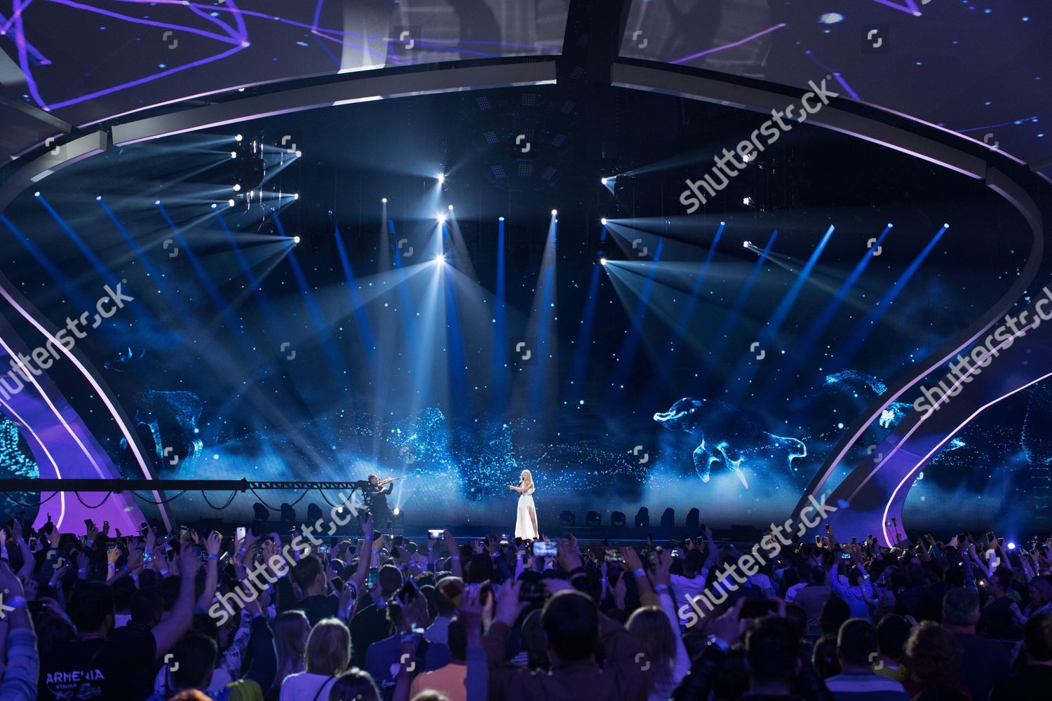 Kasia Poland Performs Her Song Flashlight Editorial Stock Photo - Stock ...