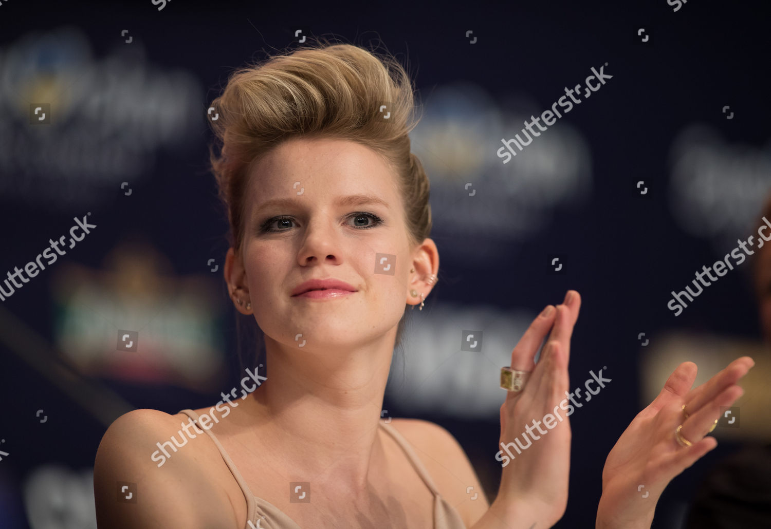 Isabella Lueen Germany During Press Conference Editorial Stock Photo ...