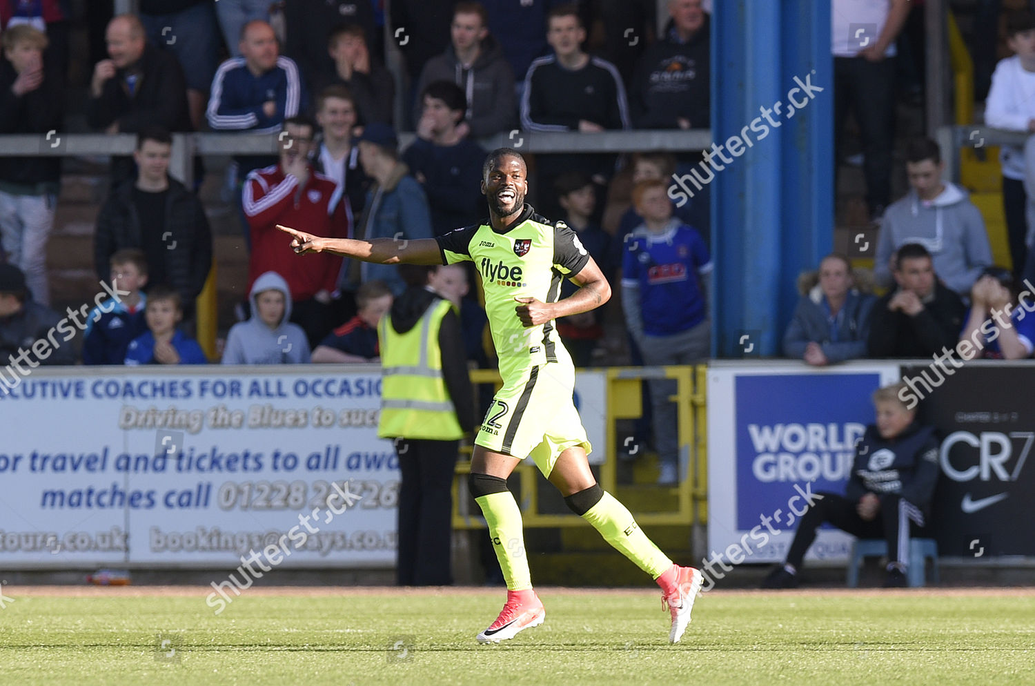 Joel Grant Exeter City Celebrates Scoring Editorial Stock Photo - Stock ...