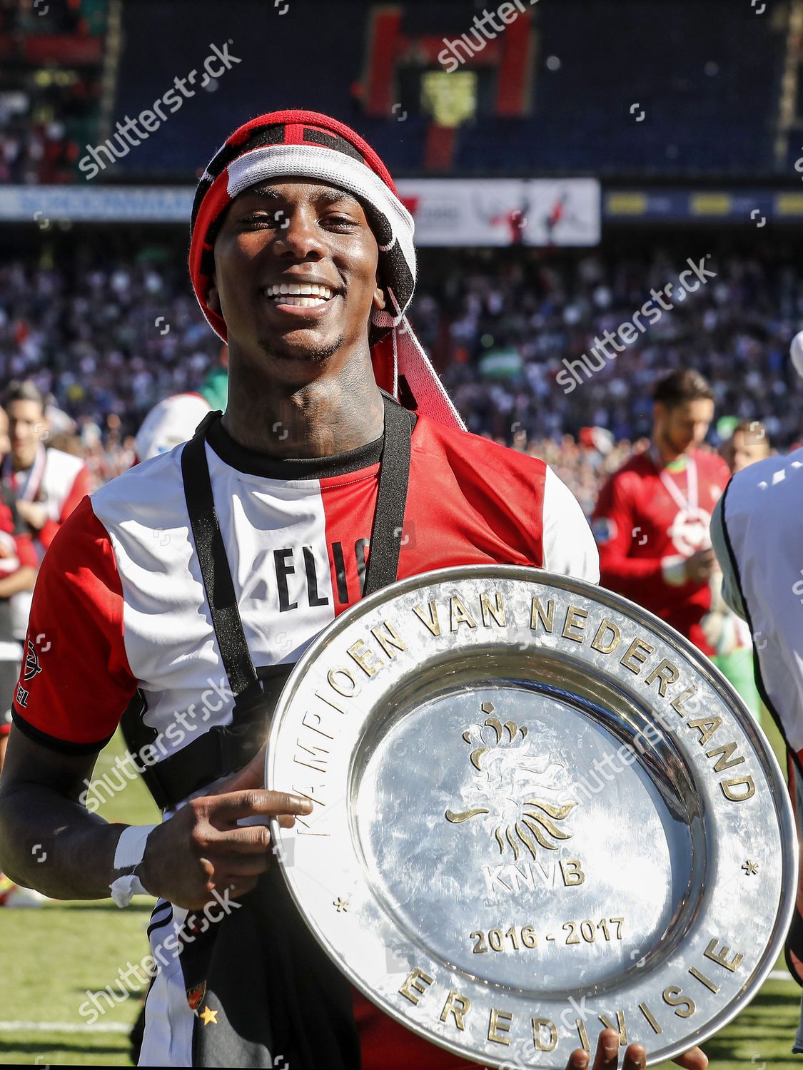 Eljero Elia Feyenoord Trophy Editorial Stock Photo - Stock Image ...