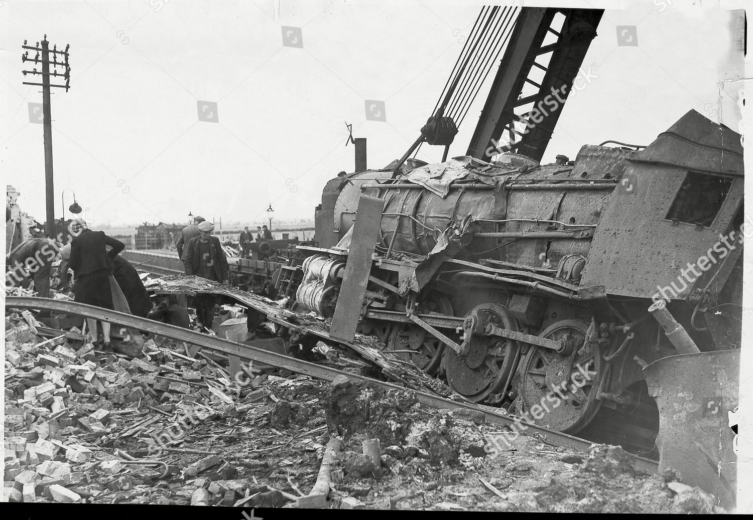 Beginning June 1944 Ammunition Train Blew Editorial Stock Photo - Stock ...