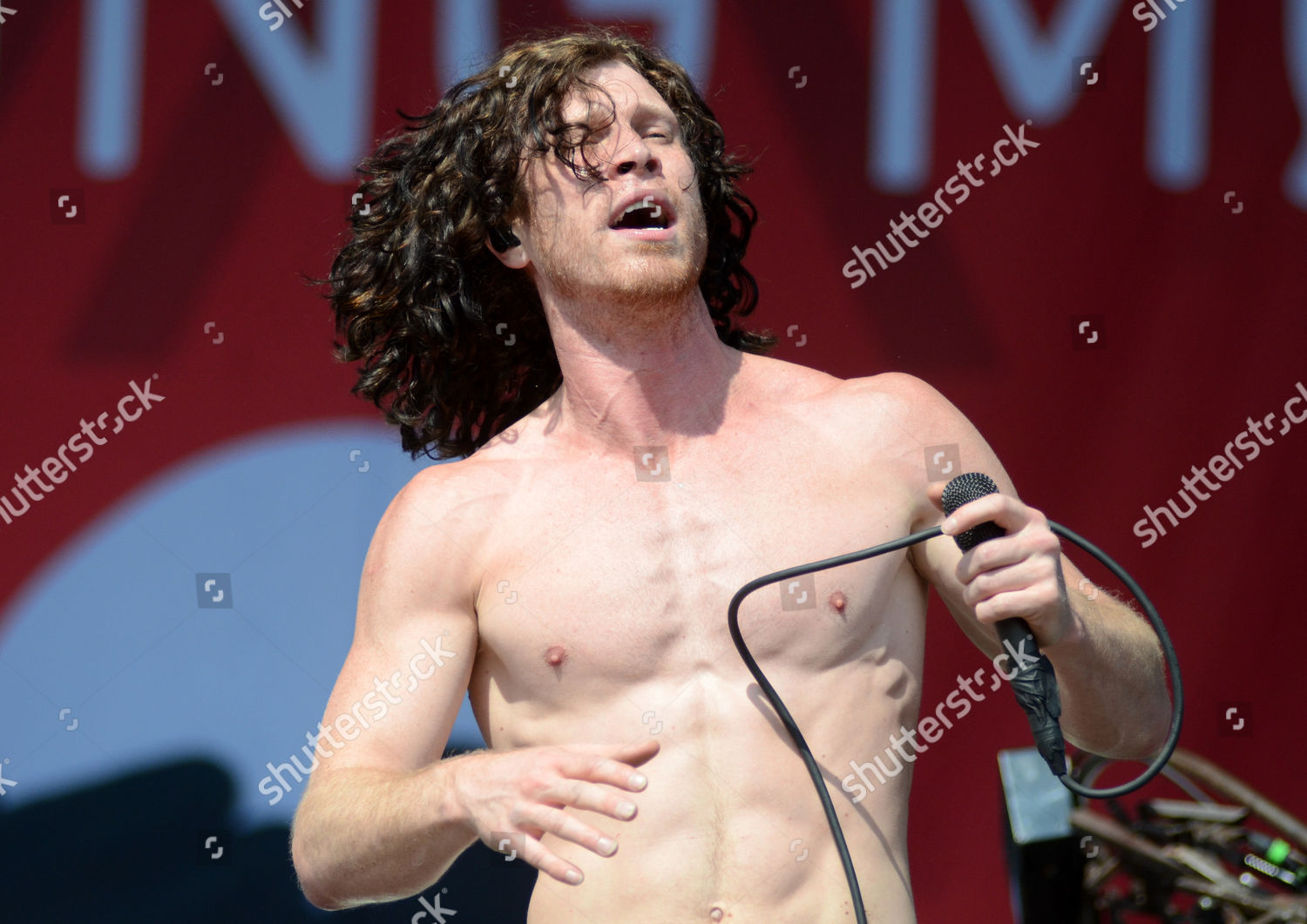 Lead Singer Jonny Hawkins Band Nothing Editorial Stock Photo - Stock ...