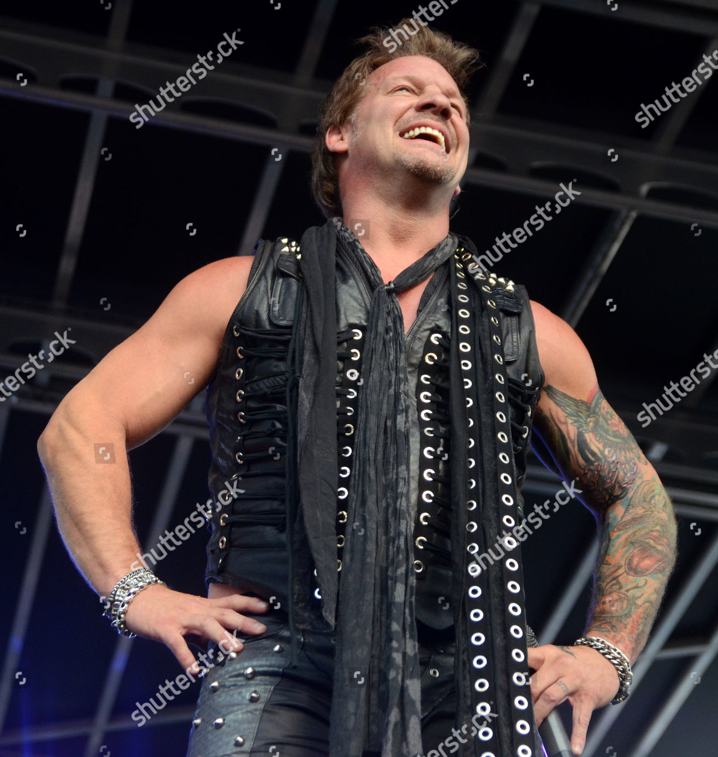 Lead Singer Chris Jericho Band Fozzy Editorial Stock Photo - Stock ...