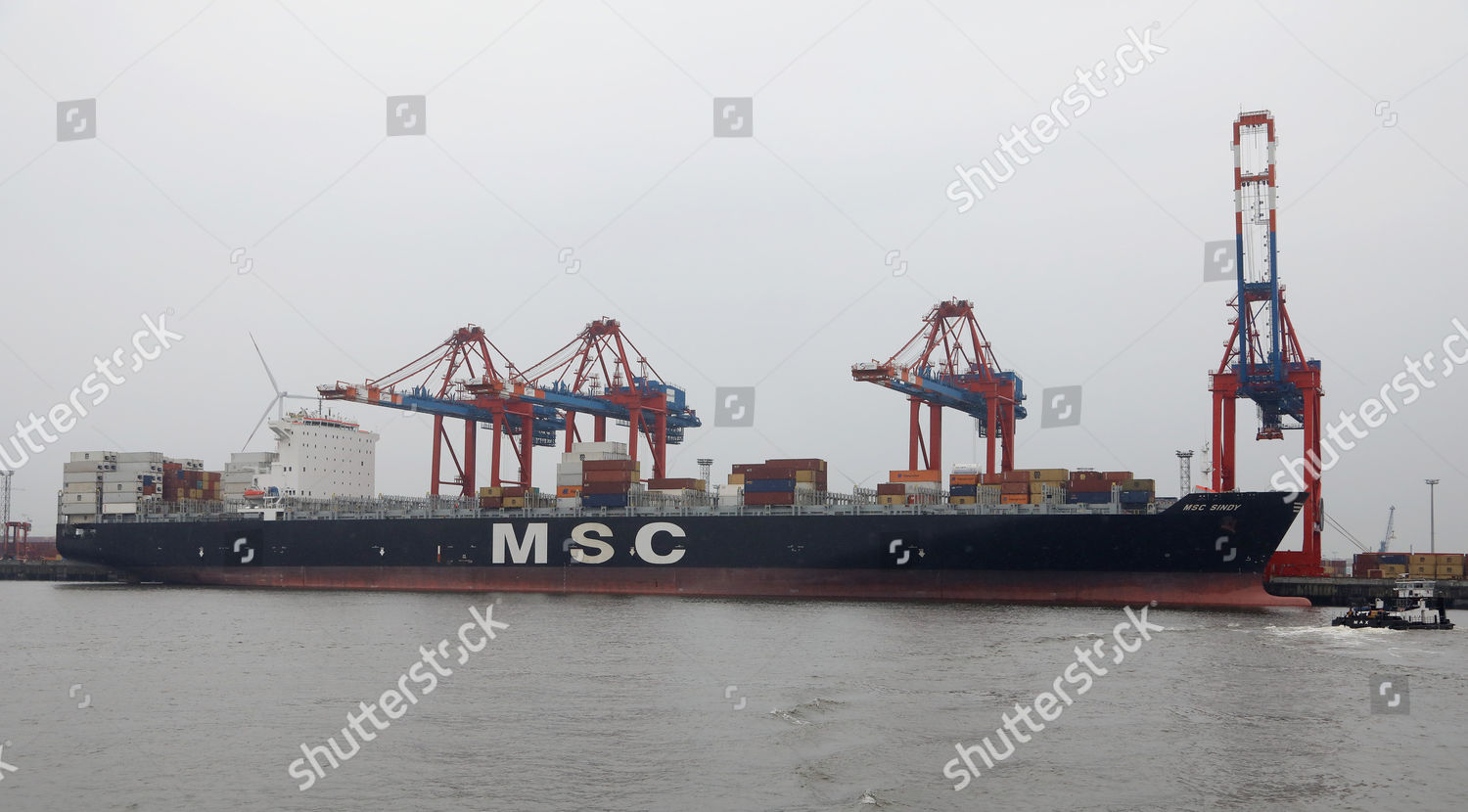 Container Ship Msc Sindy Msc Lines Editorial Stock Photo - Stock Image ...
