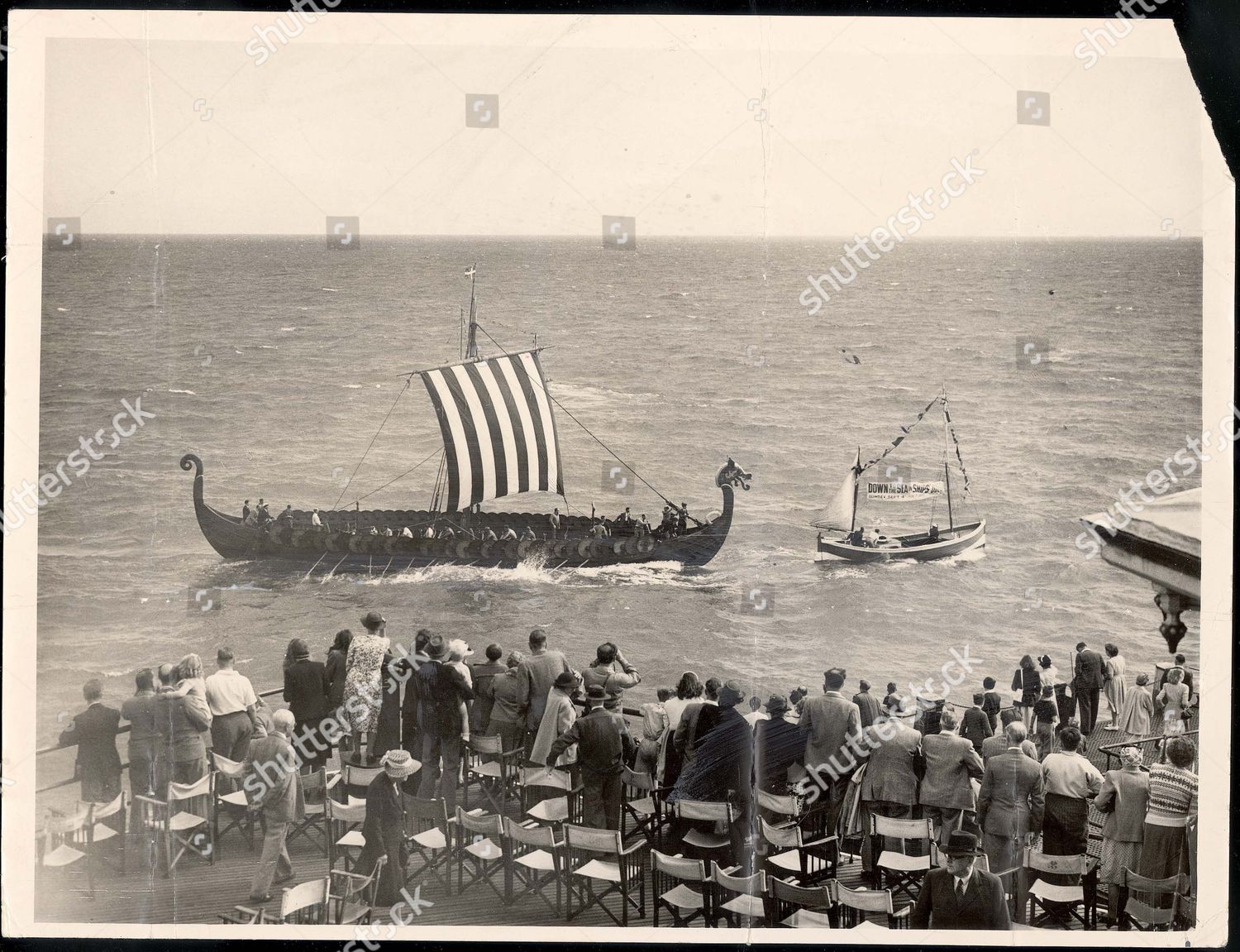 Hugin Replica Viking Ship Used Danish Editorial Stock Photo - Stock ...
