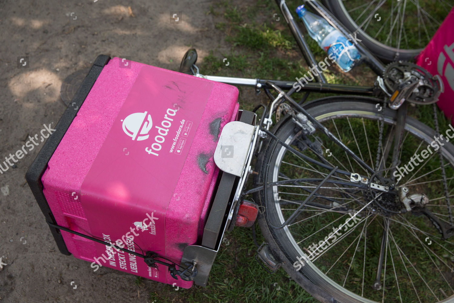 Foodora Deliveroo Drivers Protest Better Payment Editorial Stock Photo ...