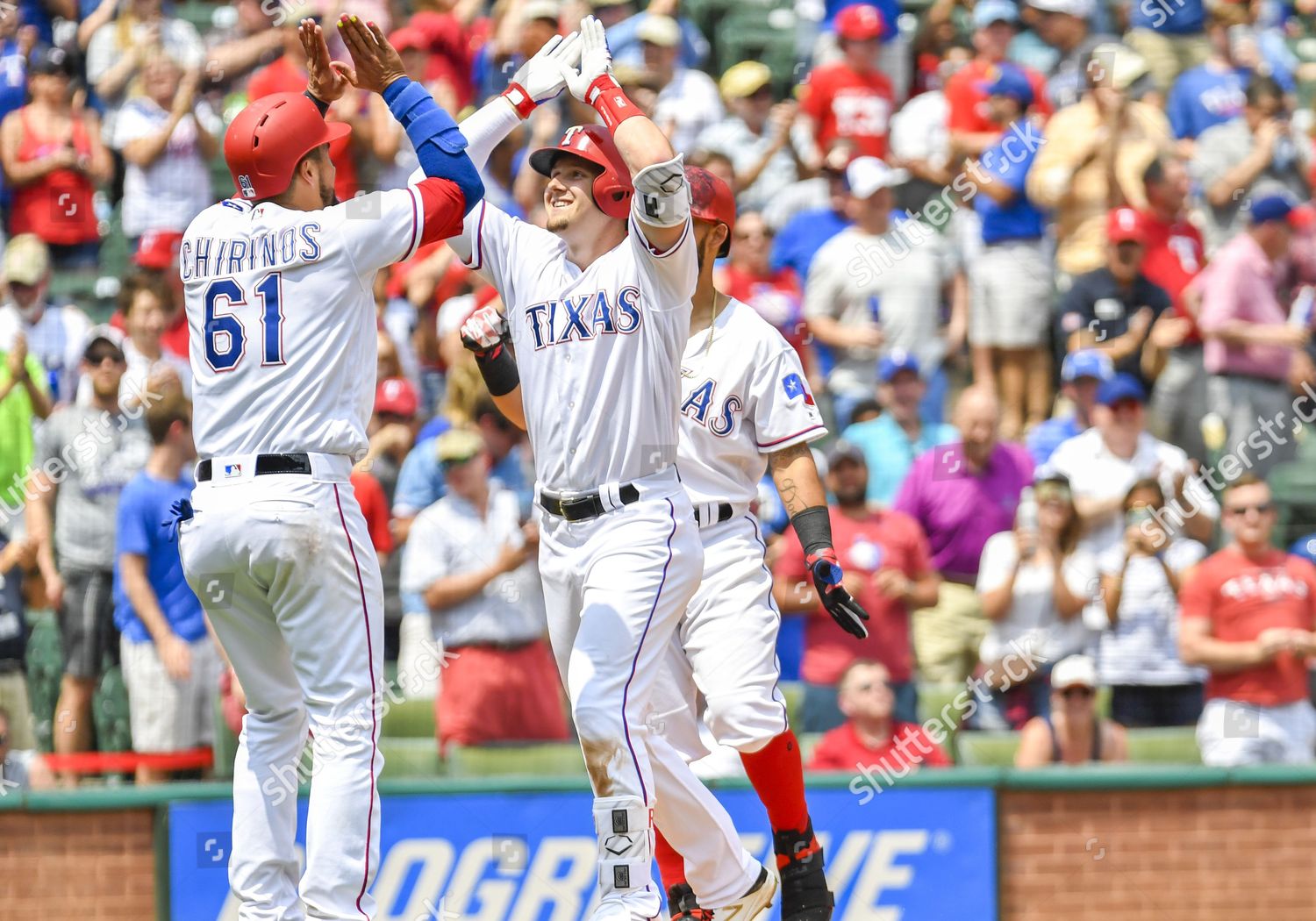 Texas Rangers Left Fielder Ryan Rua Editorial Stock Photo - Stock Image ...
