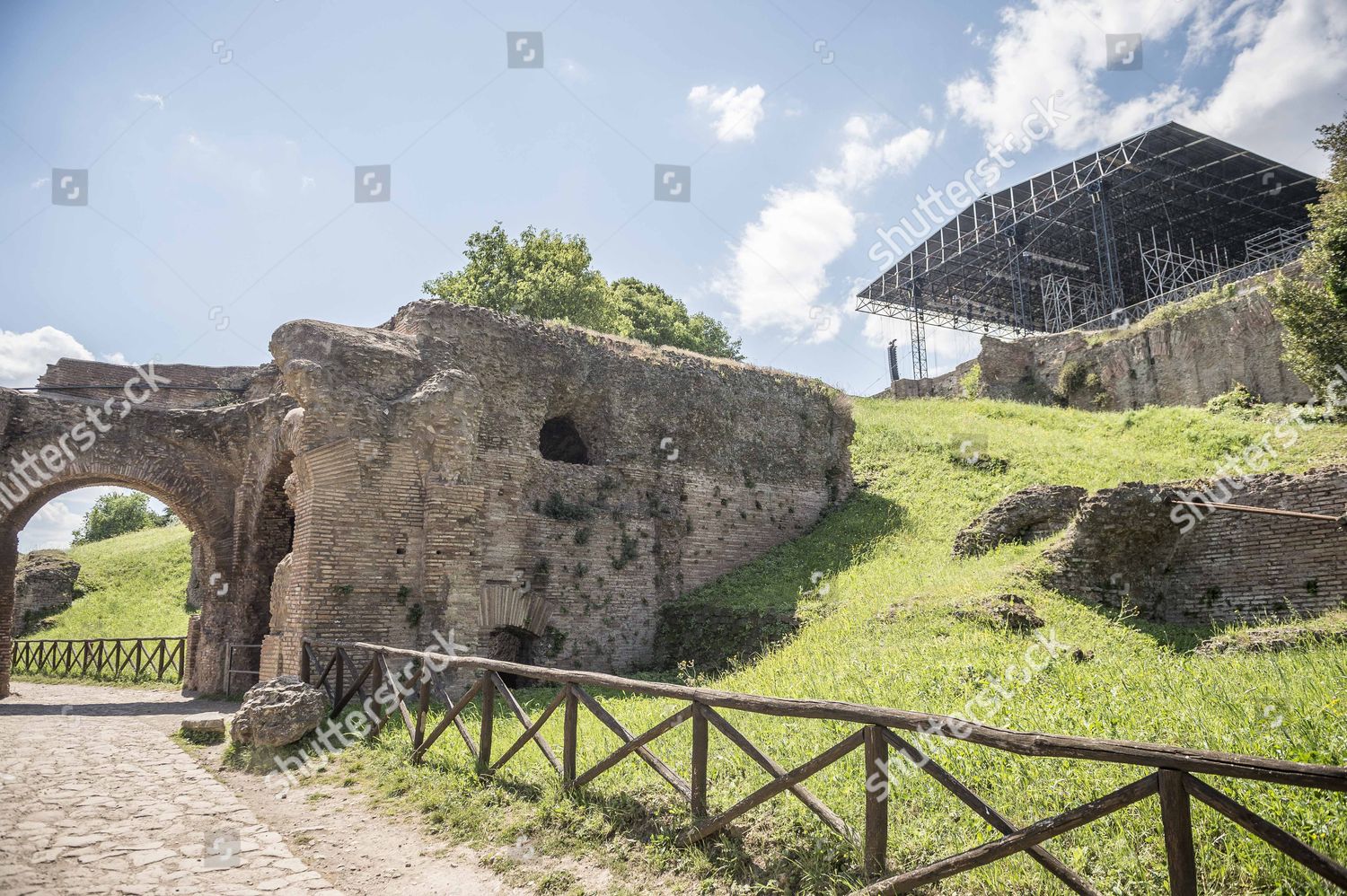 Stage Musical Divo Nerone Opera Rock Editorial Stock Photo - Stock ...