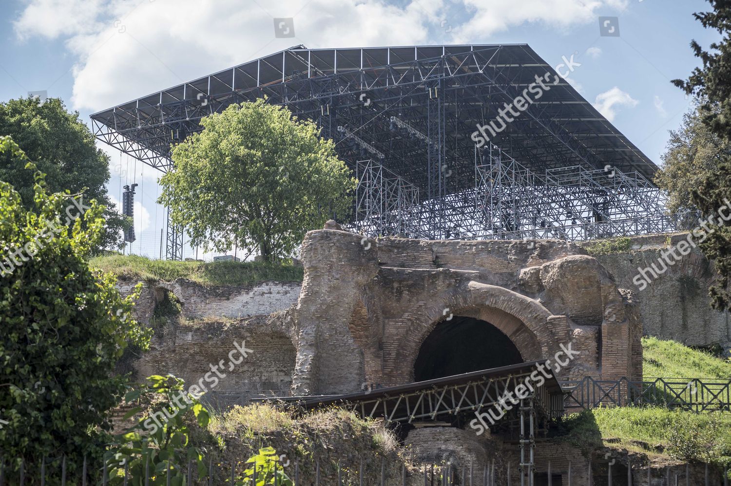 Stage Musical Divo Nerone Opera Rock Editorial Stock Photo - Stock ...