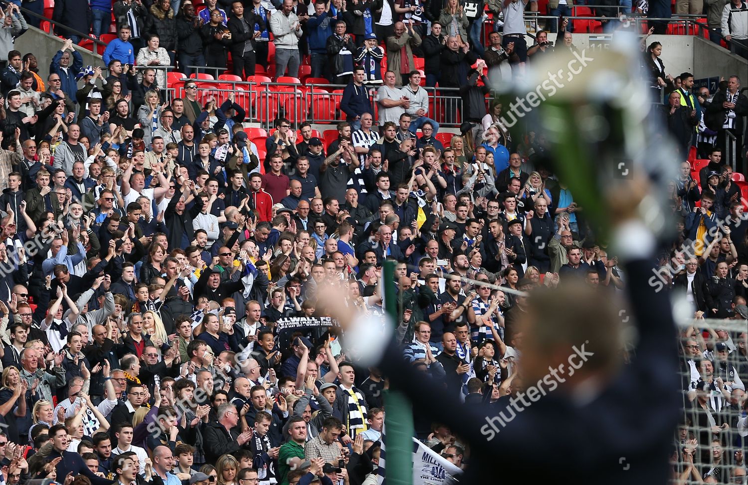 Neil Harris Manager Millwall Shows Trophy Editorial Stock Photo - Stock ...