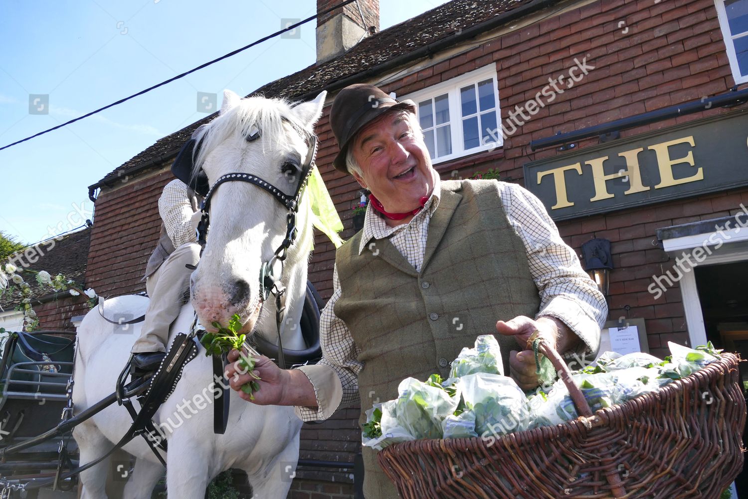 George Cart Master Feeds Roly His Editorial Stock Photo - Stock Image ...
