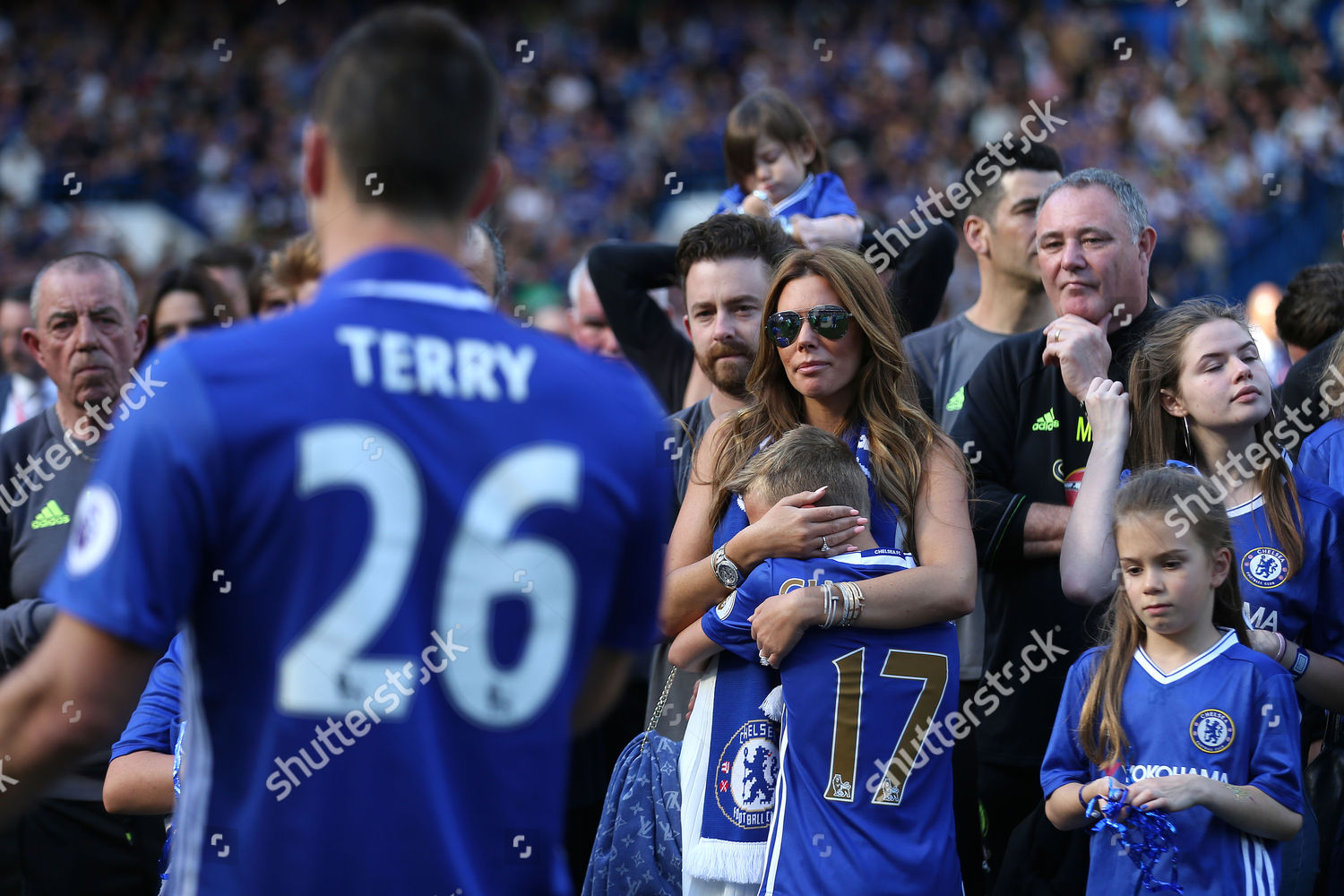 Toni Terry Wife John Terry Cuddles Editorial Stock Photo - Stock Image ...