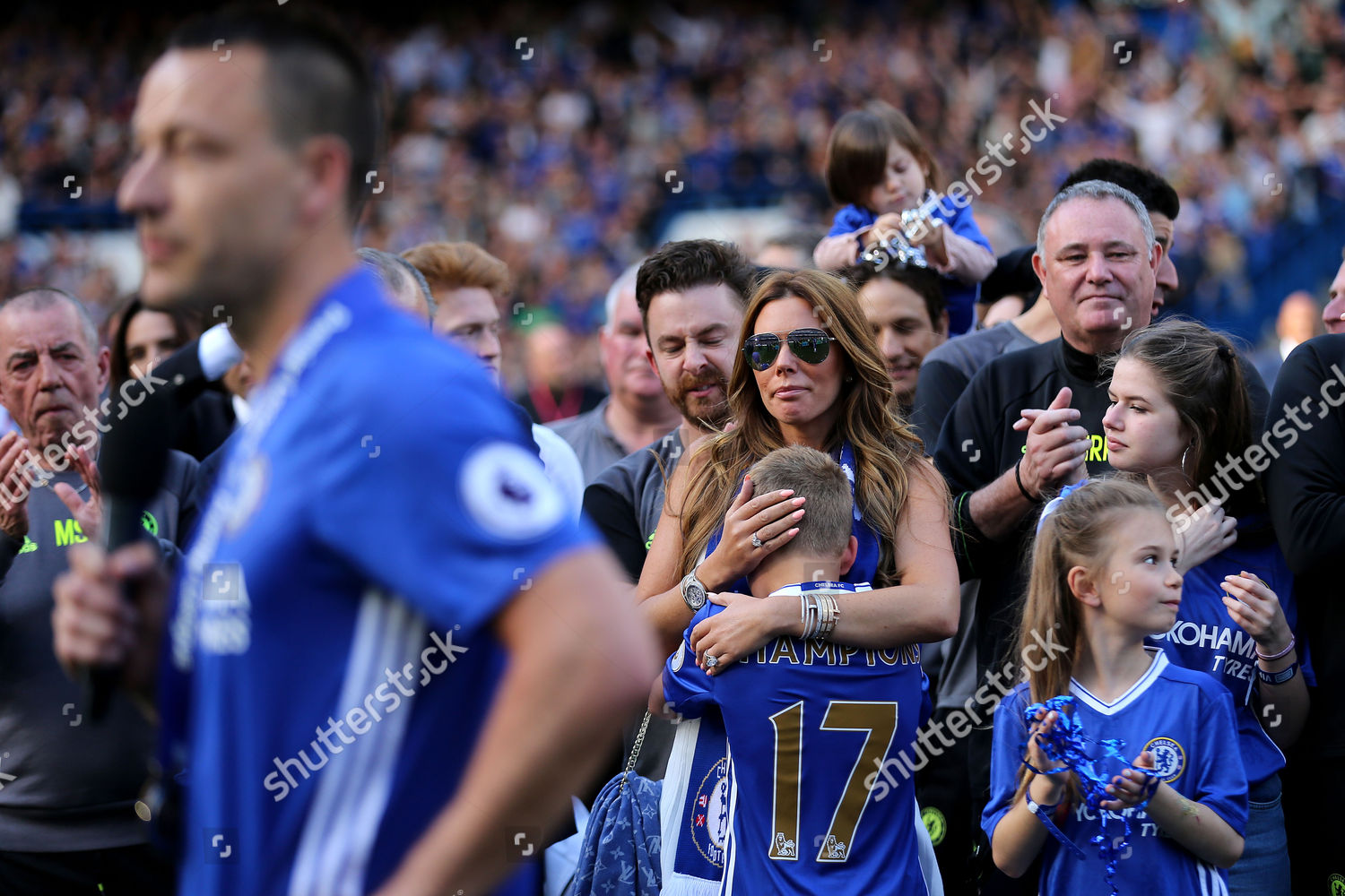 Toni Terry Wife John Terry Cuddles Editorial Stock Photo - Stock Image ...