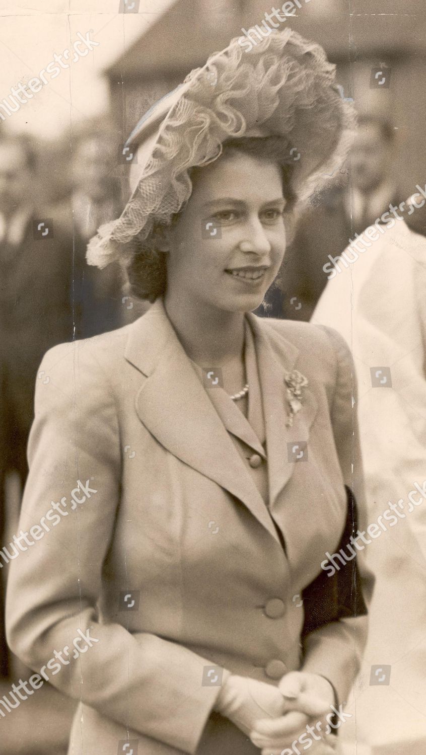 Princess Elizabeth Now Queen Elizabeth Ii Editorial Stock Photo - Stock ...
