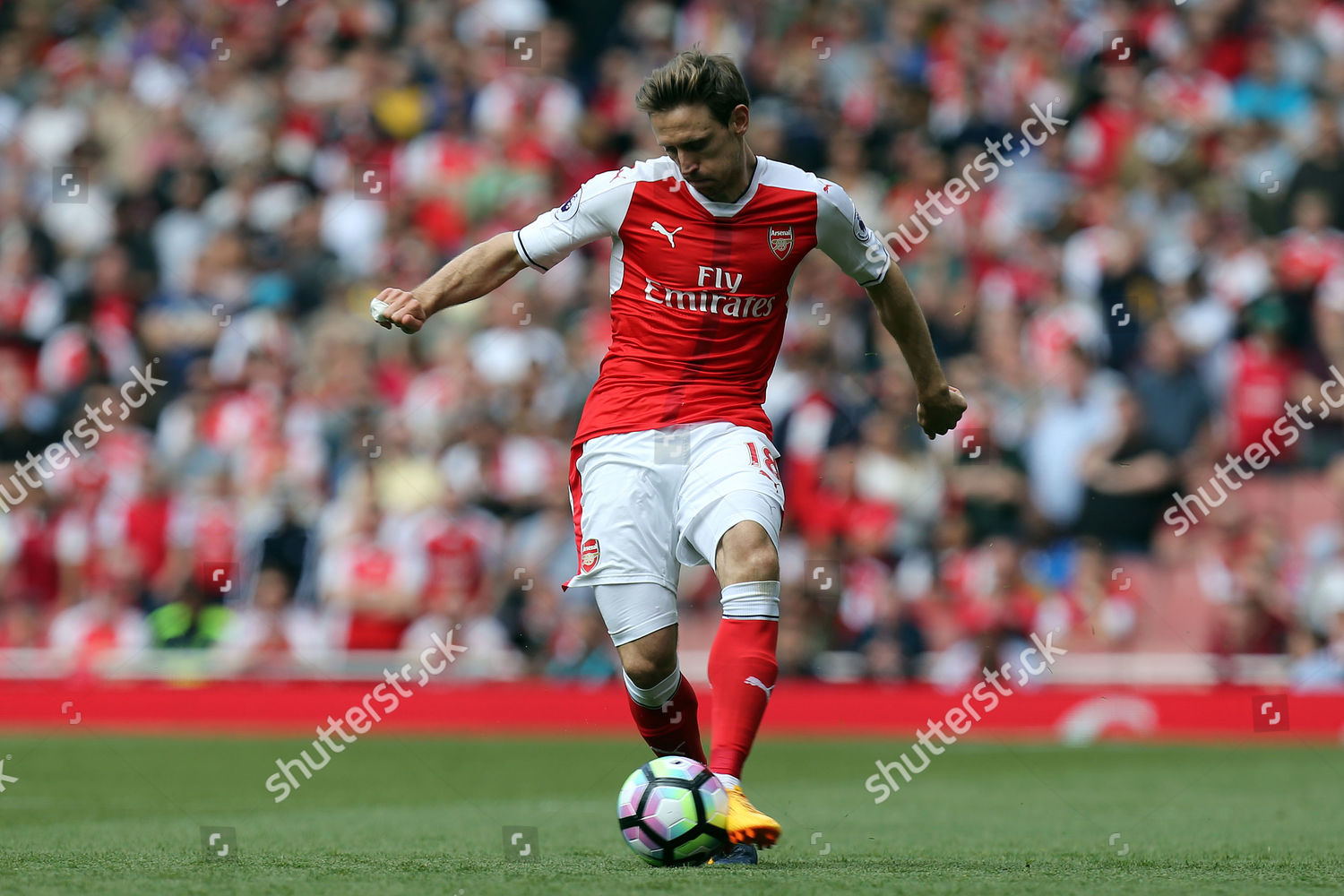 Nacho Monreal Arsenal During Arsenal Vs Editorial Stock Photo - Stock ...