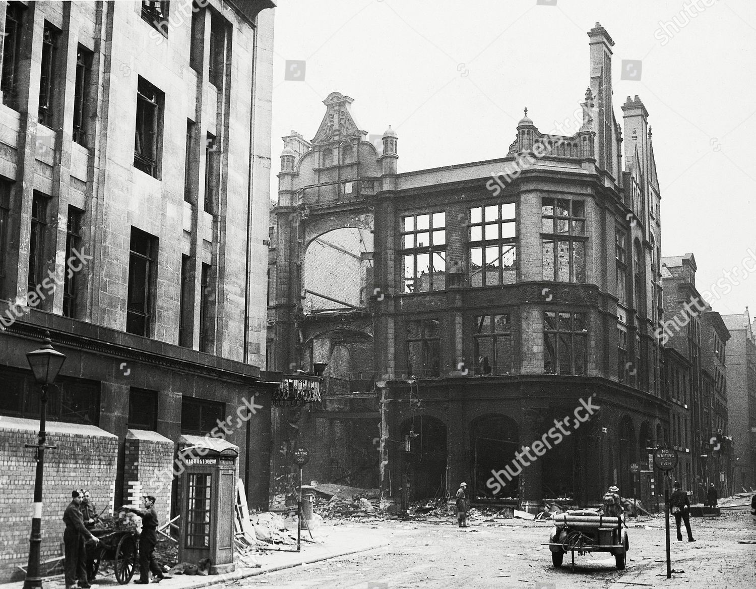 Soldiers Clear Damage Northcliffe House Daily Editorial Stock Photo ...