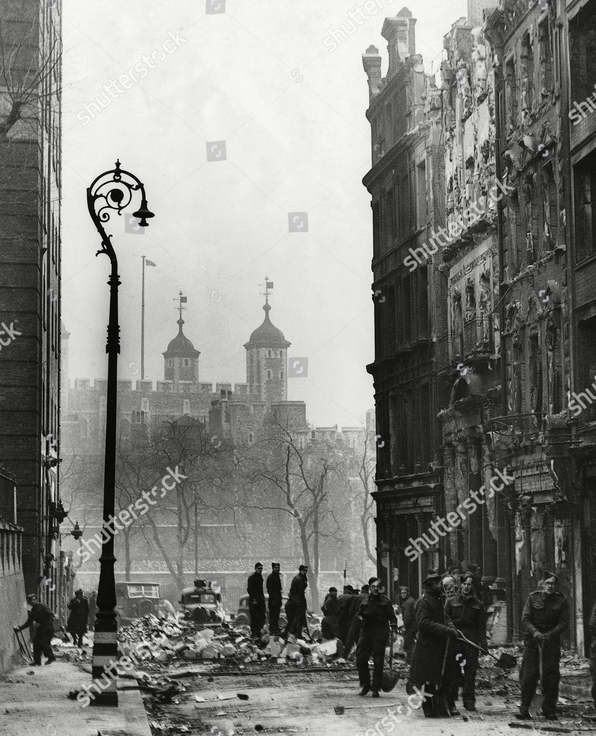 Blitz World War Ii Britain Air Editorial Stock Photo - Stock Image ...