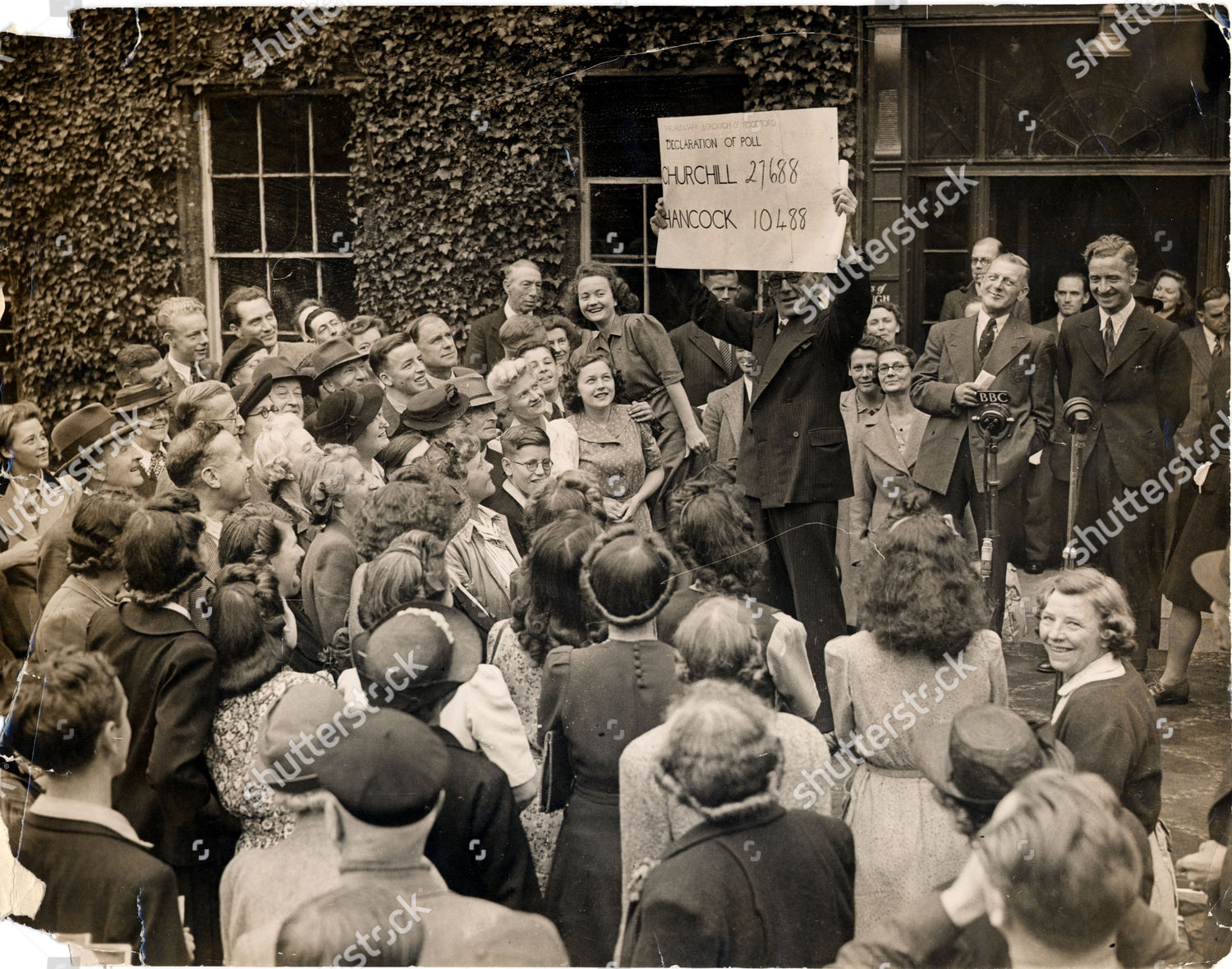 General Election 1945 Result Poll Shown Editorial Stock Photo - Stock ...