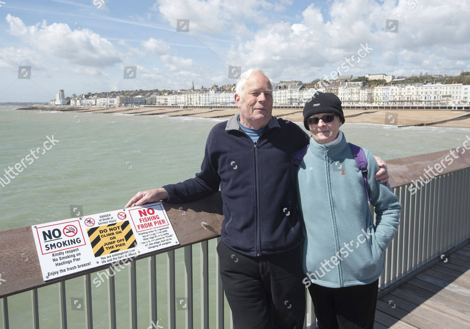 Fisherman Raymond French His Wife Jennifer Editorial Stock Photo ...